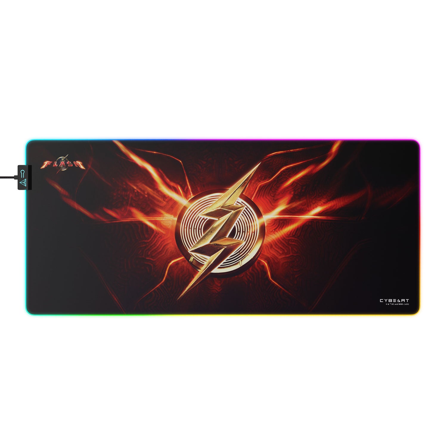 The Flash Gaming Mouse Pad | DC Comics Mouse Pads | Cybeart