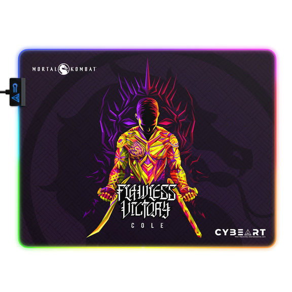 Cole Young Gaming Mouse Pad | Mortal Kombat Mouse Pads | Cybeart