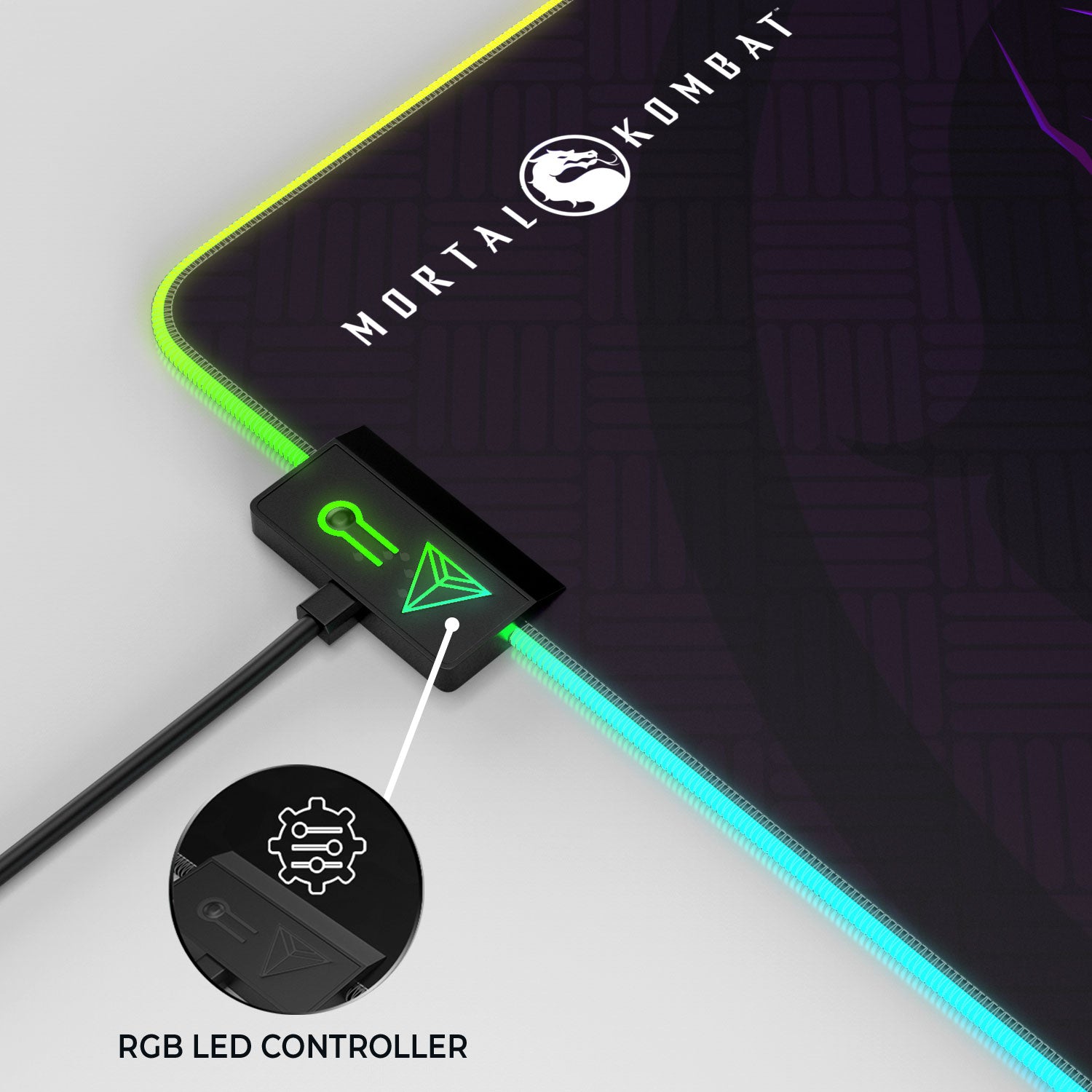 Cole Young Gaming Mouse Pad | Mortal Kombat Mouse Pads | Cybeart